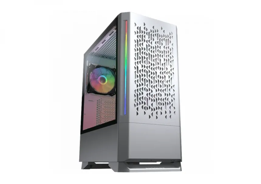 COUGAR MX430 Air RGB PC Case, Mid Tower, White