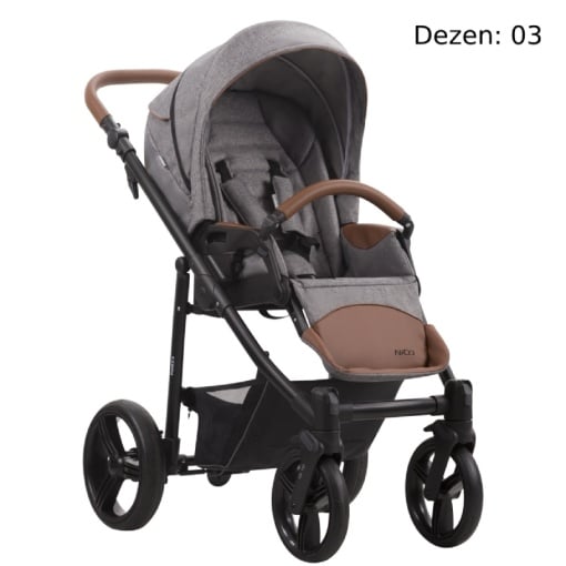 Bebetto Nico kolica za bebe, set 2u1 03