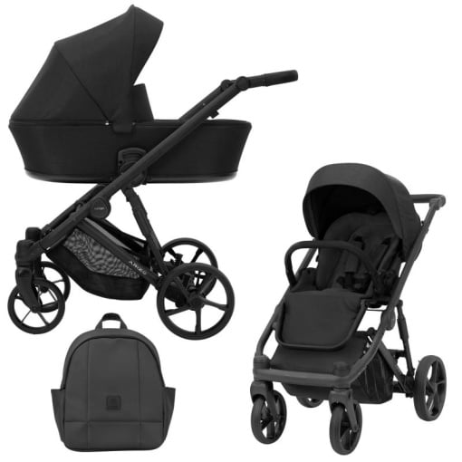 DECIJA KOLICA SET KUNERT 2U1 ARIZO 01 BLACK