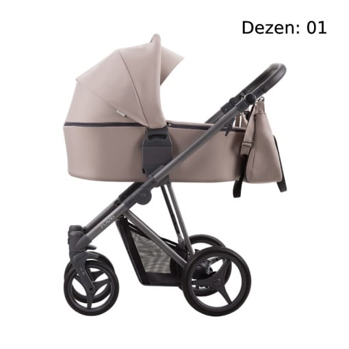 BEBETTO FLAVIO KOLICA ZA BEBE SET 3U1 01/GRF