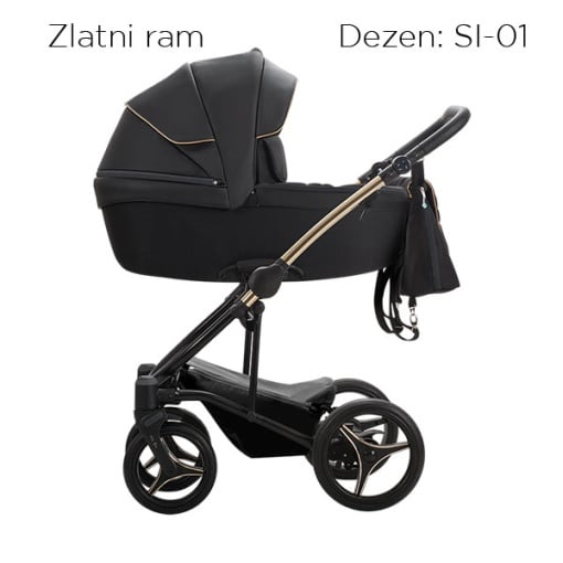 Bebetto Torino GOLD kolica za bebe set 3u1 01