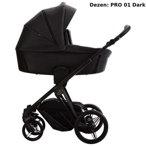 BEBETTO MONTI PRO KOLICA ZA BEBE SET 2U1 pro 01 dark