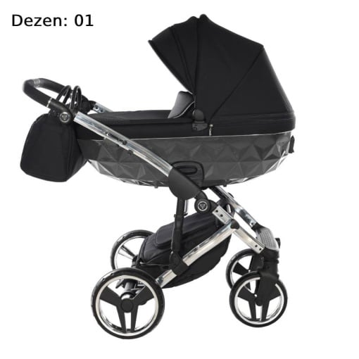 JUNAMA DIAMOND S-LINE V2 KOLICA ZA BEBE SET 2U1 01