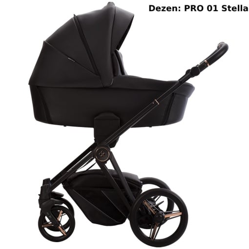 BEBETTO MONTI PRO KOLICA ZA BEBE SET 3U1 pro 01 stella