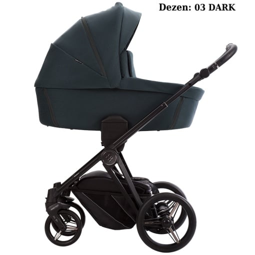 BEBETTO MONTI KOLICA ZA BEBE SET 3U1 03 DARK