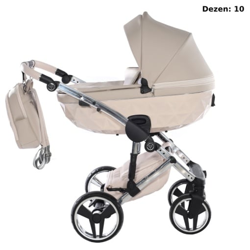 JUNAMA FLUO LINE V3 KOLICA ZA BEBE SET 3U1 10