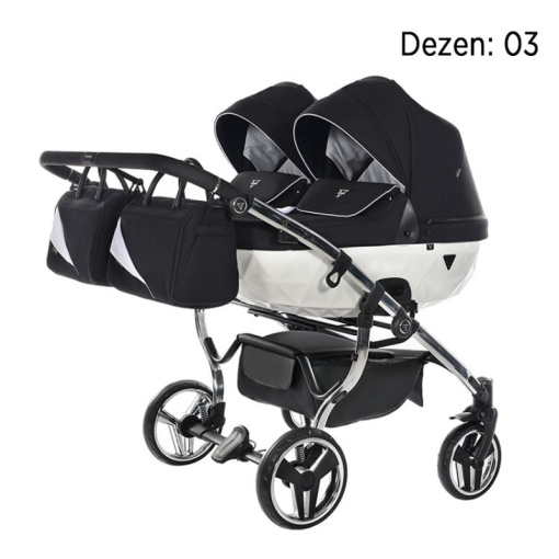 KOLICA ZA BLIZANCE JUNAMA DIAMOND S-LINE V2 DUO SET 2U1 04