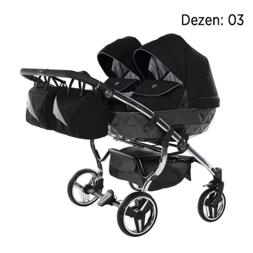 KOLICA ZA BLIZANCE JUNAMA DIAMOND S-LINE V2 DUO SET 2U1 03