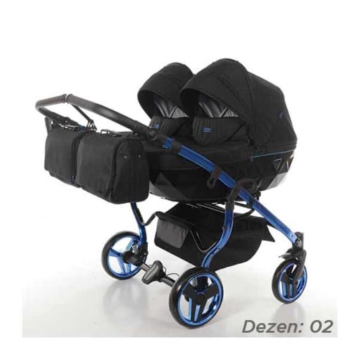 Junama Individual Duo kolica za blizance set 2u1 02