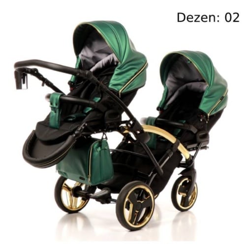 JUNAMA FLUO LINE KOLICA ZA BLIZANCE DUO SLIM SET 2U1 02