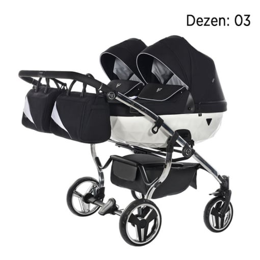 KOLICA ZA BLIZANCE JUNAMA DIAMOND S-LINE V2 DUO SET 3U1 04