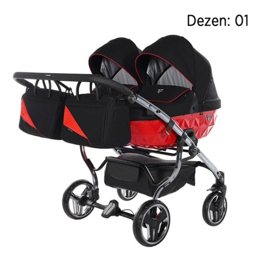 KOLICA ZA BLIZANCE JUNAMA DIAMOND S-LINE V2 DUO SET 3U1