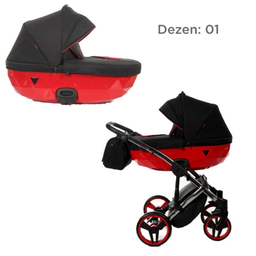 Kolica za blizance Junama Diamond s-line Duo Slim set 3u1