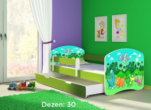 Krevet za decu Green sa fiokom 180x80 acma 2 30