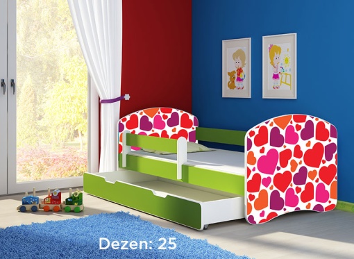Krevet za decu Green sa fiokom 180x80 acma 2 25