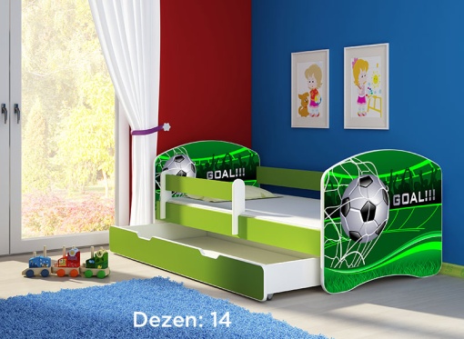 Krevet za decu Green sa fiokom 160x80 acma 2 14