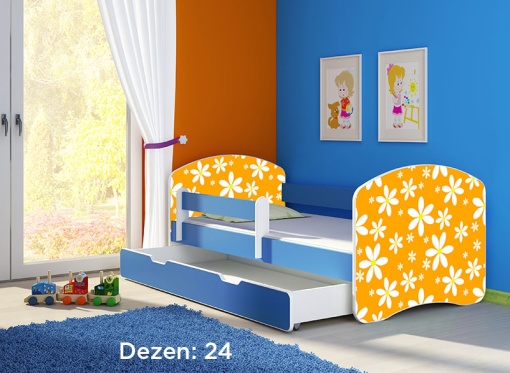 Krevet za decu Blue sa fiokom 180x80 acma 2 24