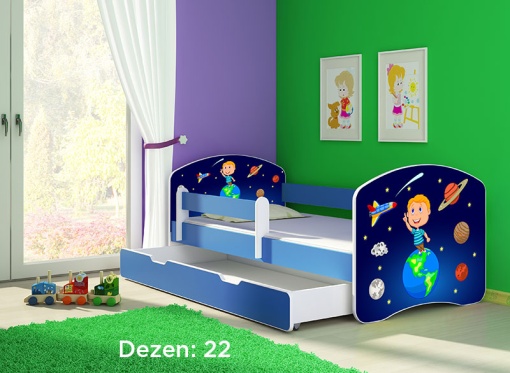 Krevet za decu Blue sa fiokom 180x80 acma 2 22