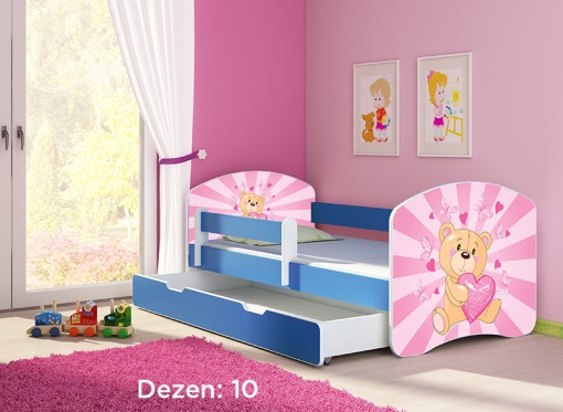 Krevet za decu Blue sa fiokom 180x80 acma 2 10