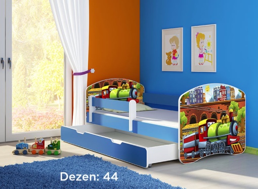 Krevet za decu Blue sa fiokom 160x80 acma 2 44