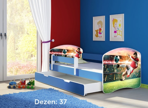 Krevet za decu Blue sa fiokom 160x80 acma 2 37
