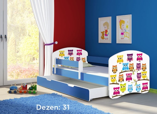 Krevet za decu Blue sa fiokom 160x80 acma 2 31