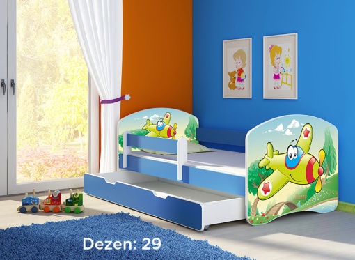 Krevet za decu Blue sa fiokom 160x80 acma 2 29