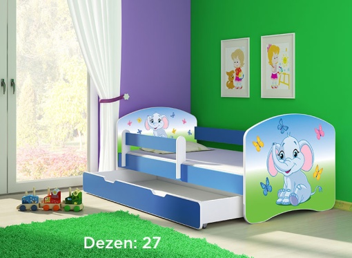 Krevet za decu Blue sa fiokom 160x80 acma 2 27