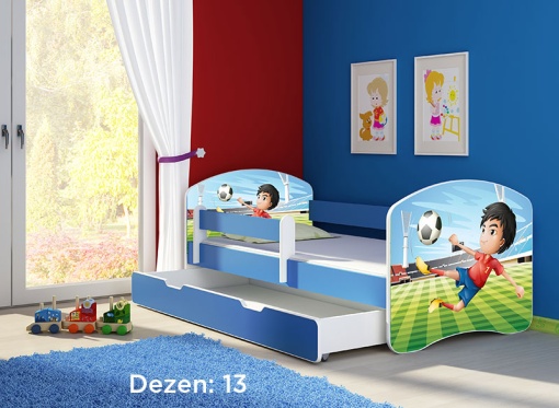 Krevet za decu Blue sa fiokom 140x70 acma 2 13