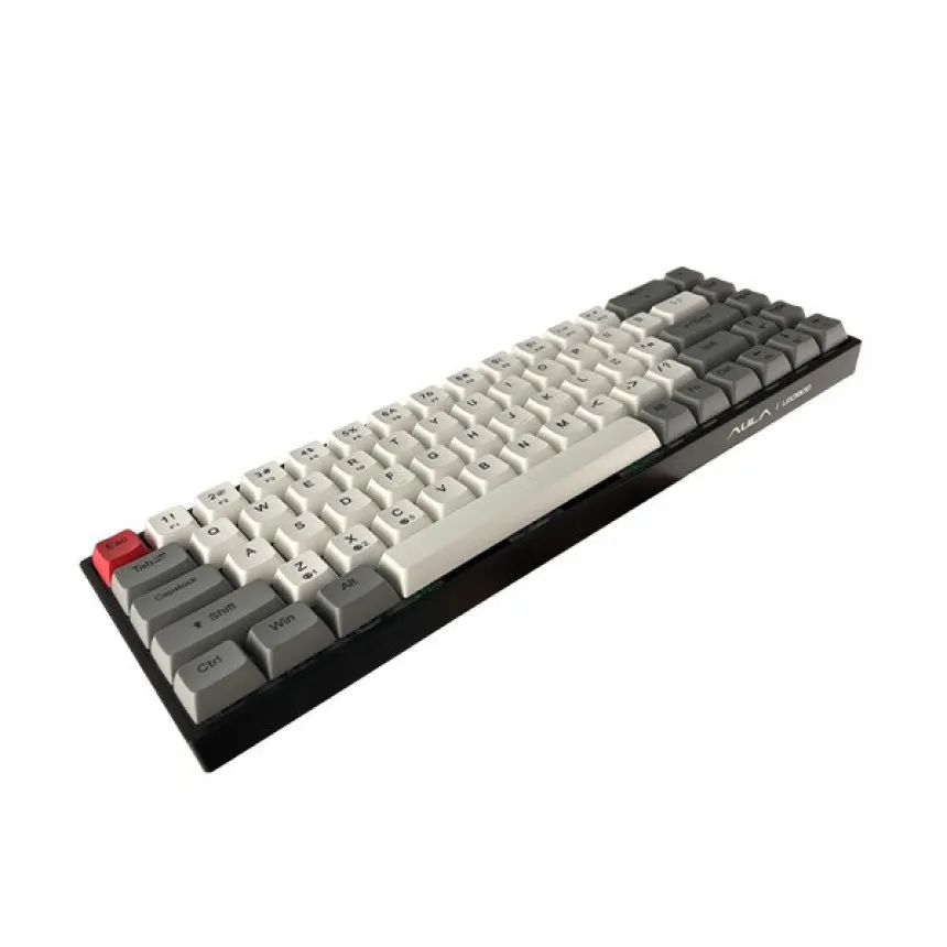 Tastatura AULA F3068, sivo/bela, mehanicka, Bluetooth