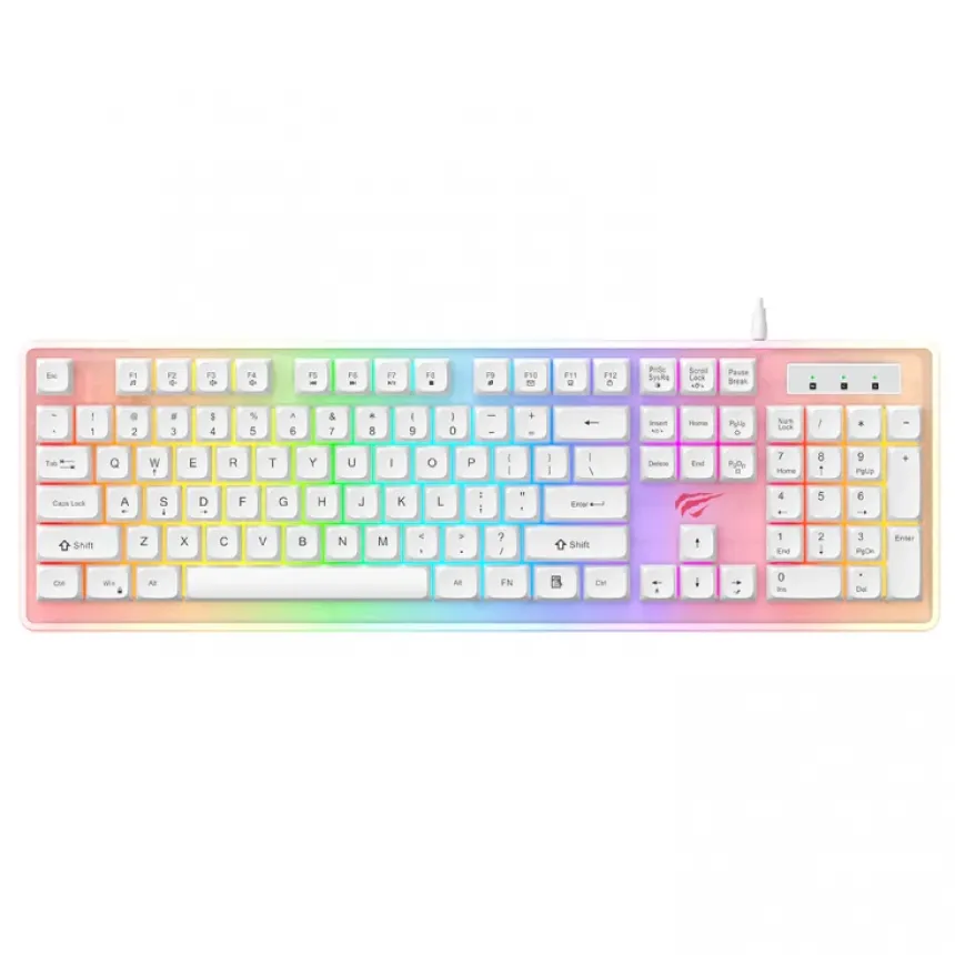 Havit tastatura KB876L bela / 66004