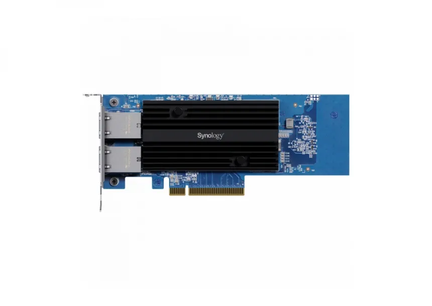 Dual-port 10GbE 10GBASE-T add-in card for Synology systems