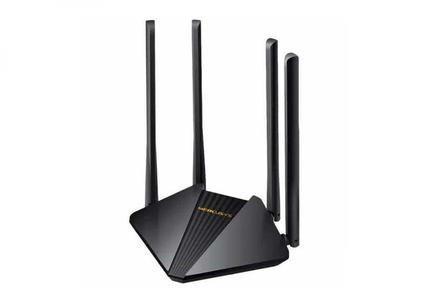 AC1200 Dual-Band Wi-Fi Gigabit RouterSPEED: 300 Mbps at 2.4 GHz + 867 Mbps at 5 GHz SPEC: 4× Fixed External Antennas, 2× Gigabit LAN Ports, 1× Gigabit WAN PortFEATURE: Router/Access Point Mode, WP...