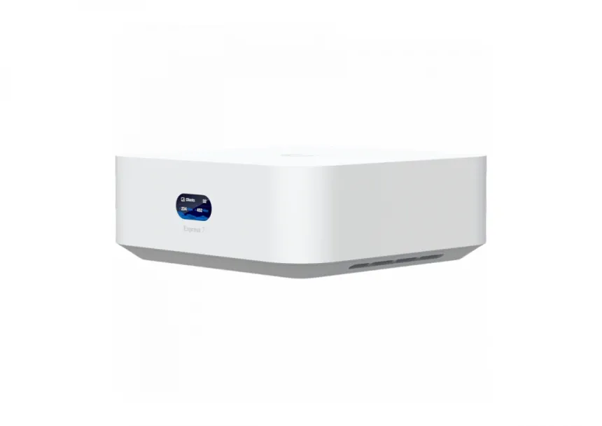 Ubiquiti UniFi Express 7 UX7 Mesh-scalable, super-compact 10G Cloud Gateway with integrated WiFi 7, 10 GbE RJ45 WAN port, 2.5 GbE RJ45 LAN port to extend network, up to 30+ UniFi devices and 300+ ...