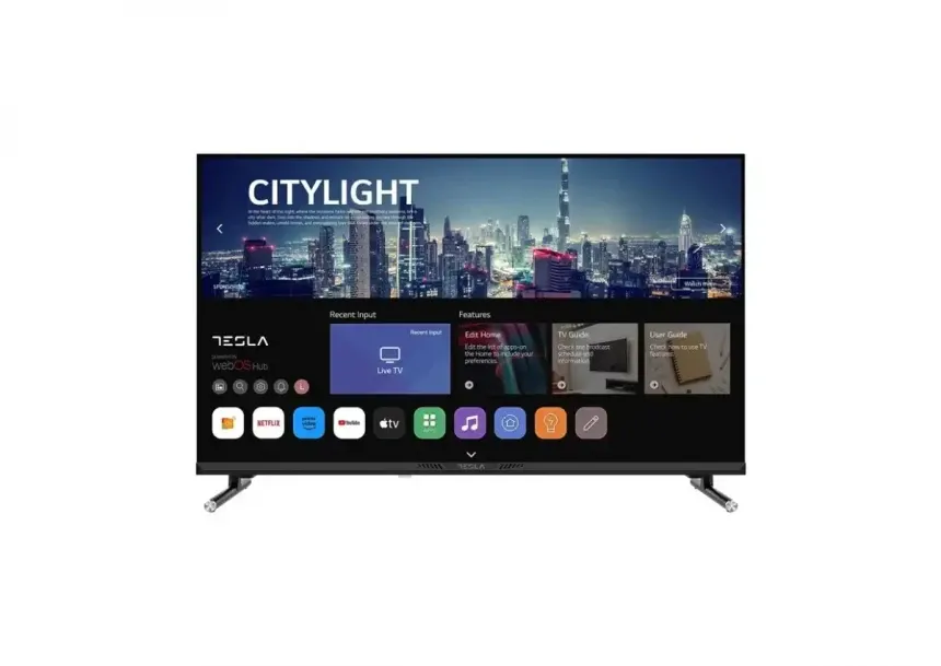 SMART LED TV 43 Tesla 43E645BFW 1920x1080/Full HD/webOS/DVB-T2/S2/C Frameles