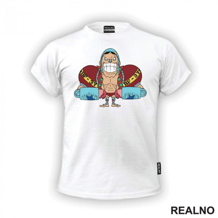 BATTLE FRANKY 37 - STANDING - ONE PIECE - MAJICA