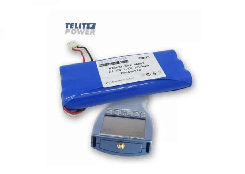 Baterija NiMH 7.2V 1600mAh za AARONIA AG SPECTRAN HF-6060 Analizator