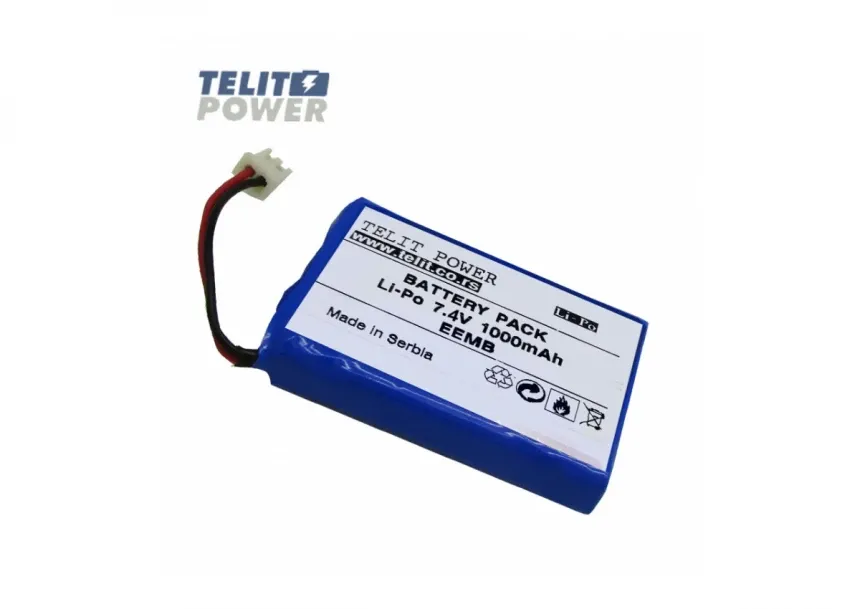 Baterija Li-Po 7.4V 1000mAh za WS6933 Satlink TOTAL TV TRAGAČ SIGNALA