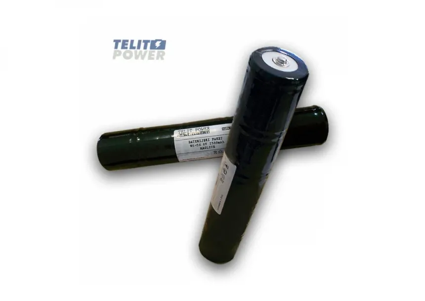 Baterija NiCd 6V 2500 mAh za MAGLITE baterijsku lampu ML5000 / ESR4EE3060 / 40070249 / 201701