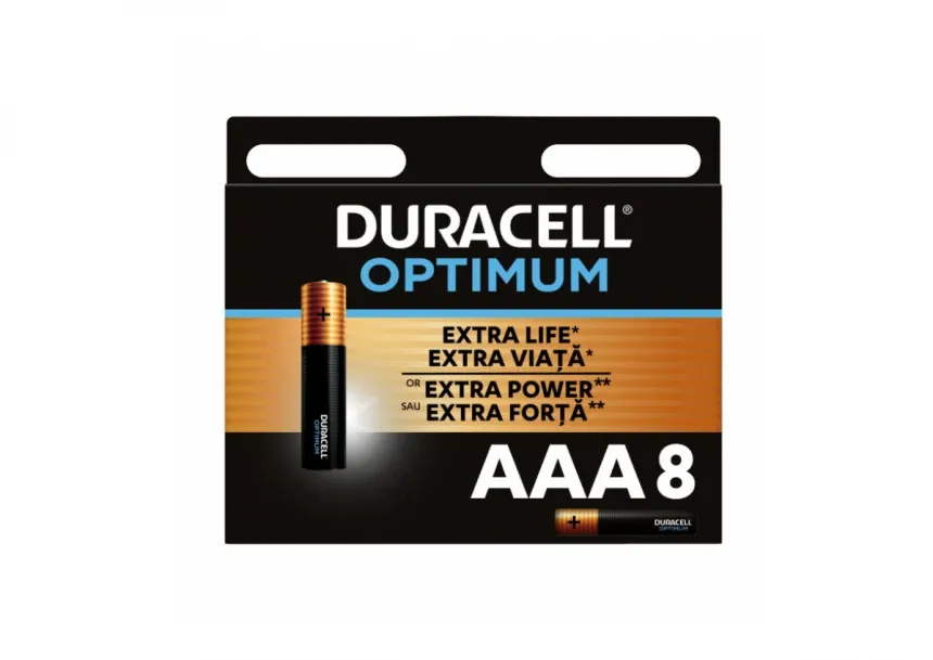 Duracell alkalne baterije AAA DUR-OPT-LR03/BP8