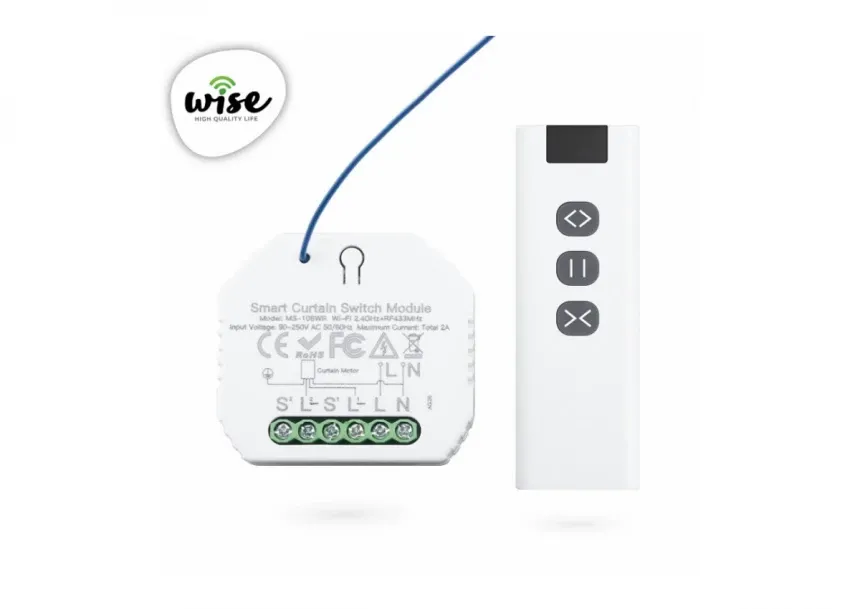 Wise WiFi pametni modul za roletne RF sa daljinskim WSHP04