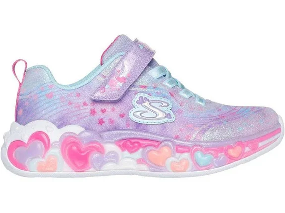Skechers Patike za devojčice Eternal Heart Lights 302696L-LVMT