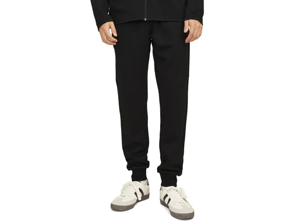 Jack & Jones Muški donji deo trenerke Jpstwill Fusion Sweat Pants Noos 12261991-BLACK
