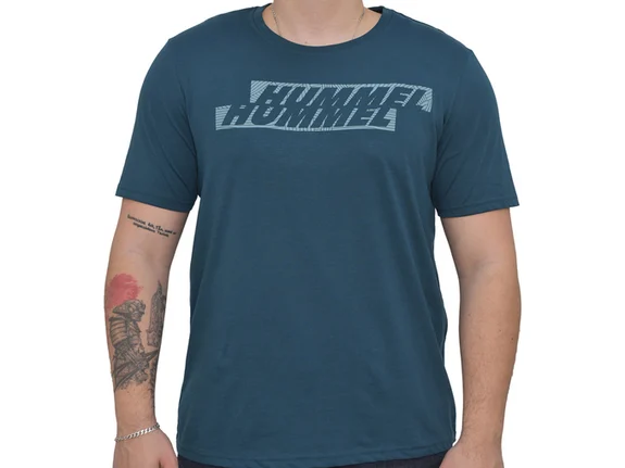Hummel Muška majica Hmlgraphic Displaced Logo Tee 228477-2942