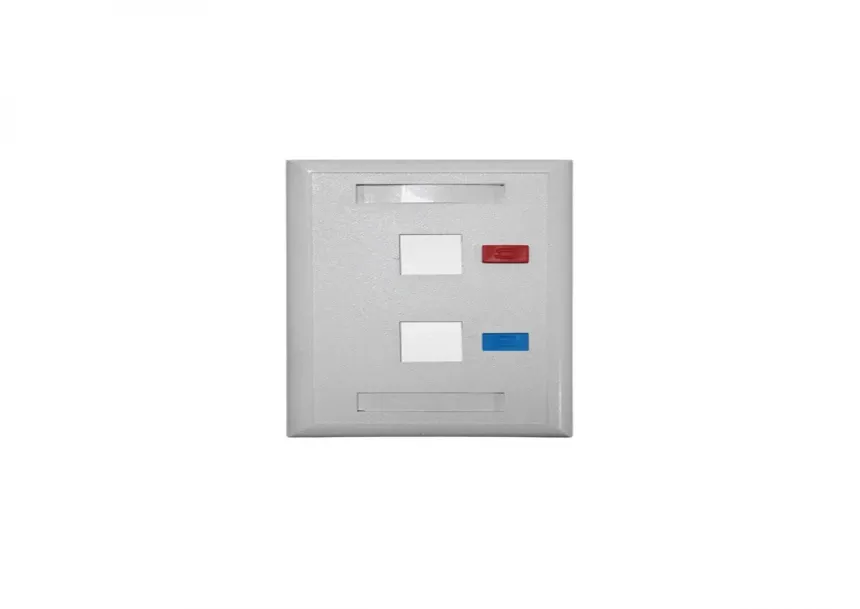 MAXPRO LINE Uticnica modularna, za 2 RJ45 modula, 86x86mm