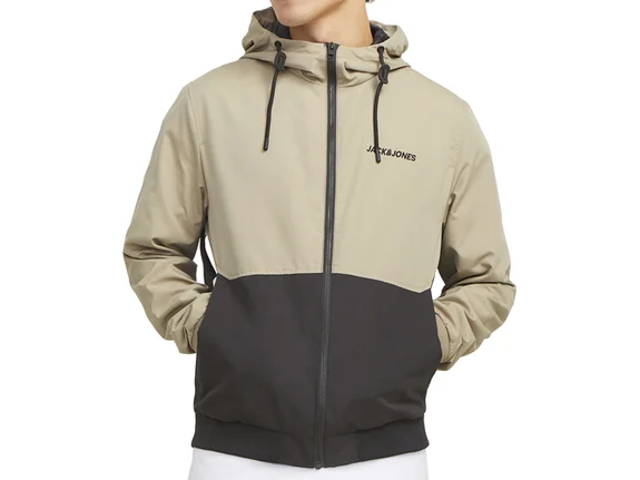 Jack & Jones Muška jakna Jjerush Hood Bomber Noos 12200208-CORIAND