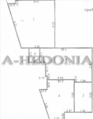 Botanička bašta, Đž.Vašingtona, 1.0, 39.80m2