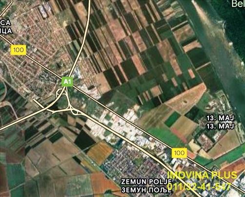 Zemun, Batajnica, može zamena za izgrađene hale