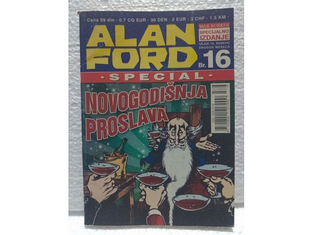 Alan Ford special br 16, kao nov