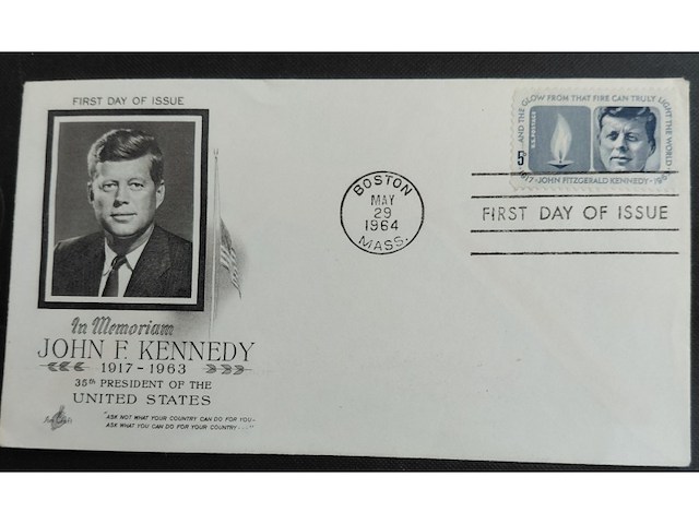 JOHN F KENNEDY -IN MEMORIAM-1964 god